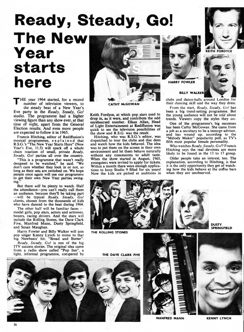 The sixties started here: revisiting ‘Ready, Steady, Go!’ | David ...